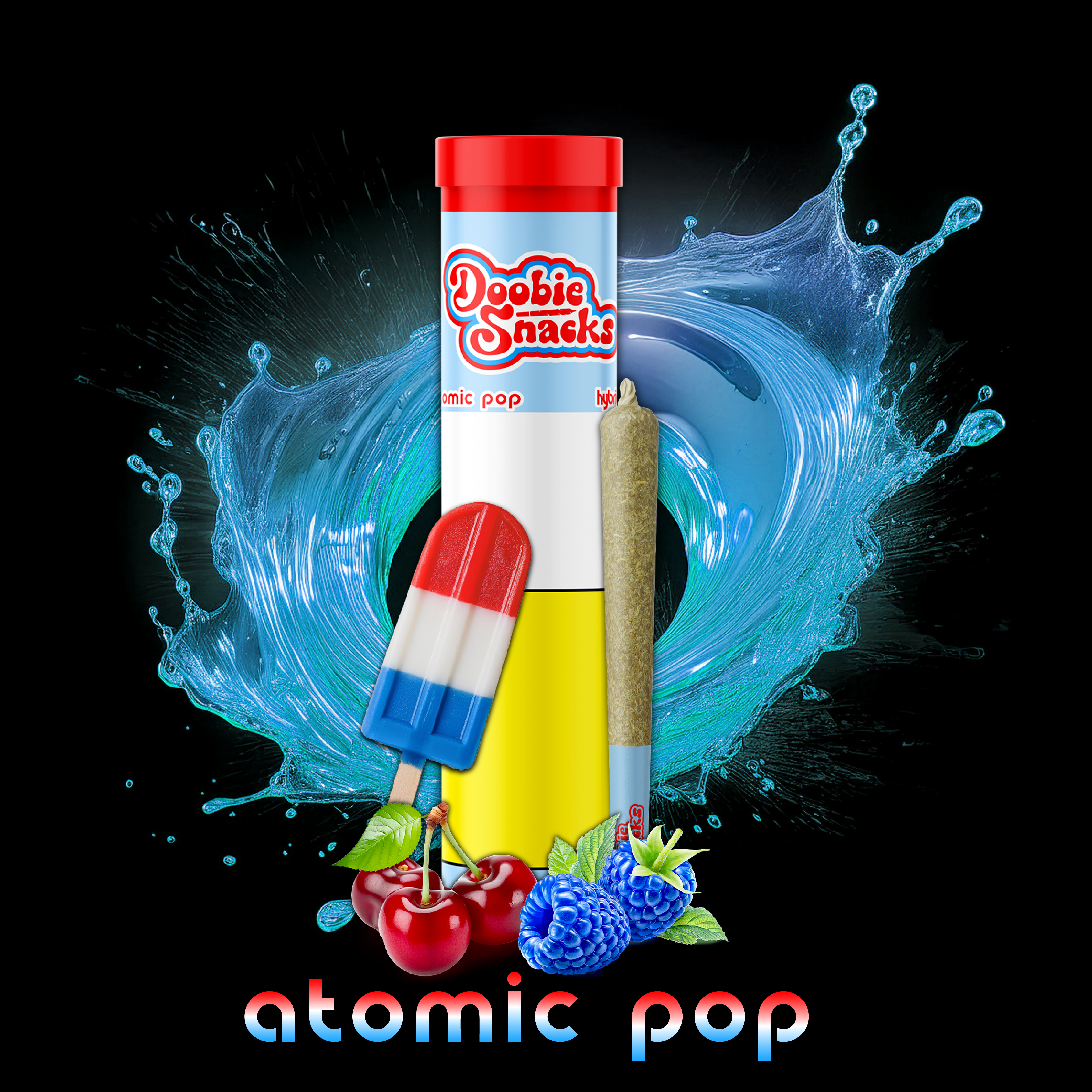 Doobie Snacks - Atomic Pop Pre-roll – BudNKED